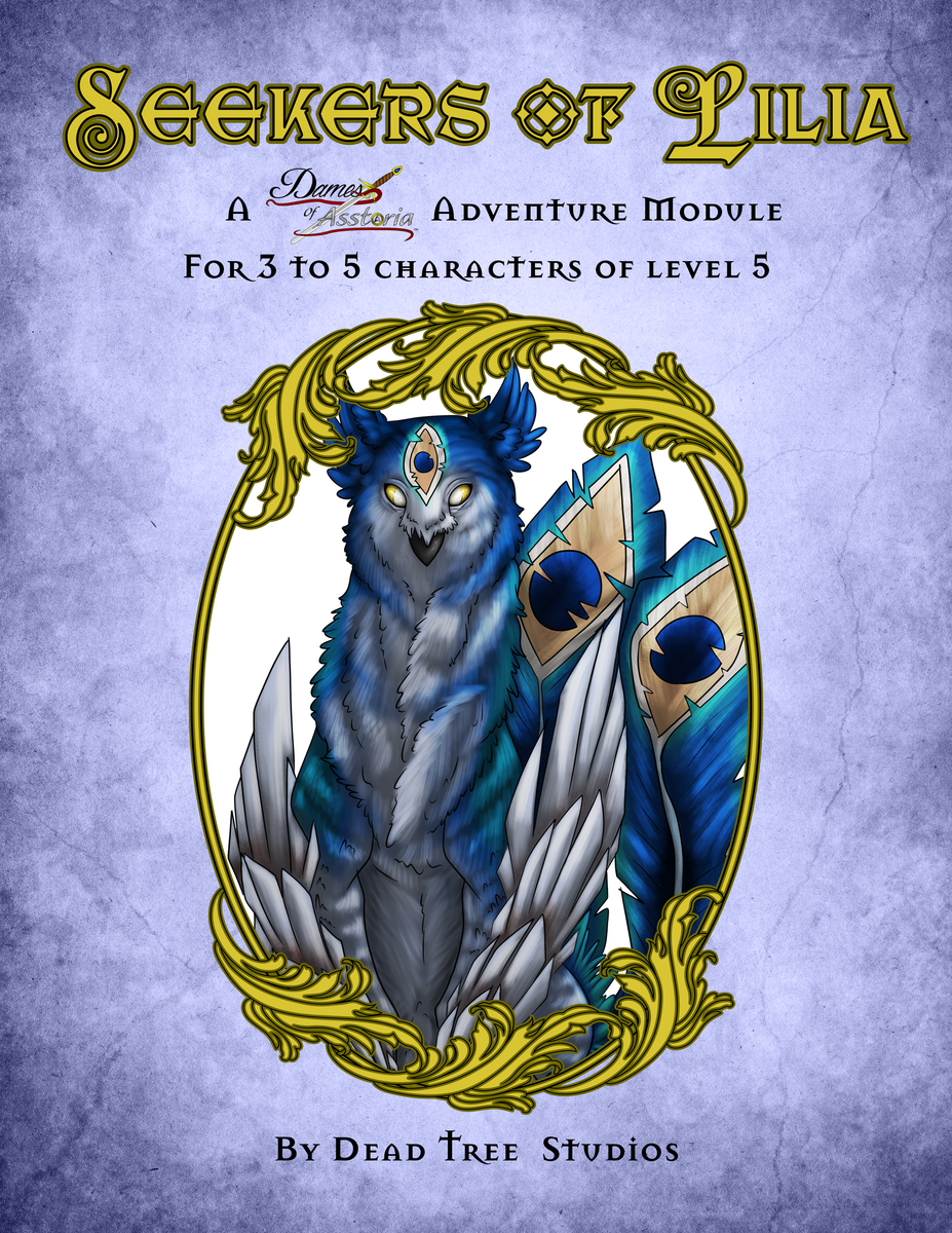 Seekers of Lilia | Dames of Asstoria Adventure Module – Dead Tree Studios