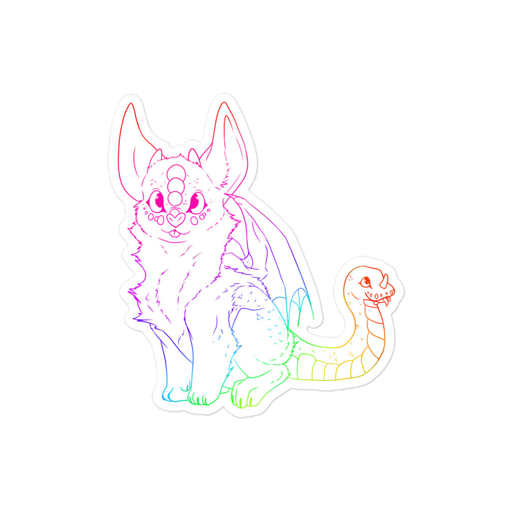 Asstor's Chimera Kitten ALT B Sticker – Dead Tree Studios